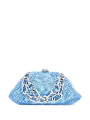 Judith Leiber Gemma Crystal Embellished Clutch Bag - Blue