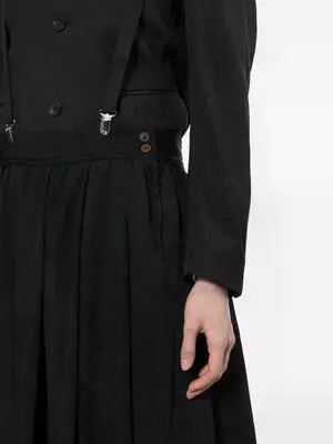 Comme Des Garçons Braced Midi Skirt