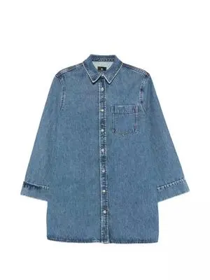 ANINE BING Mary Denim Mini Dress