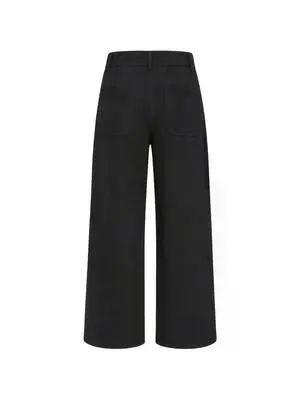 Dkny Patch-pocket Cropped Trousers