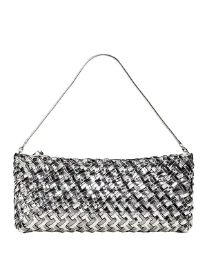 NAGHEDI Gala Metallic Clutch
