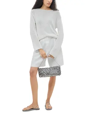 NAGHEDI Gala Metallic Clutch