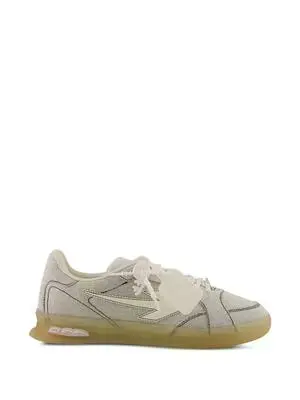 Off-White Denim Sneakers - Grey