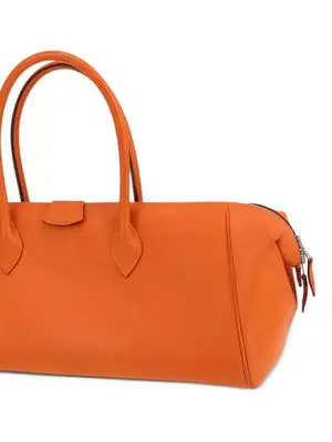 Hermès 2006 Paris-bombay Leather Handbag - Orange