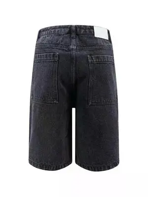 DUNST Pleated Denim Shorts