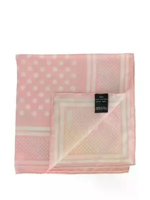TOM FORD Polka-dot Silk Pocket Square