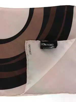 TOM FORD Geometric-print Pocket Square