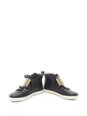 Hermès Leather High-top Sneakers