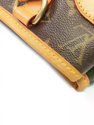 LOUIS VUITTON Monogram Batignolles Vertical Tote Bag - Brown