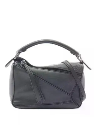 Loewe 2000s Mini Puzzle Leather Tote Bag