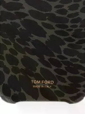 TOM FORD Leopard-print Phone Case