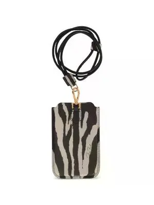 TOM FORD Zebra-print Detachable-strap Phone Case