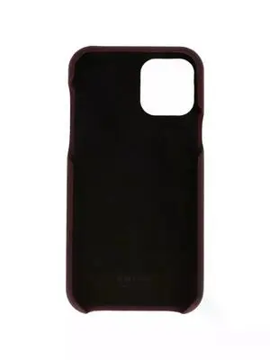 TOM FORD Logo-print Grained-leather Iphone Case