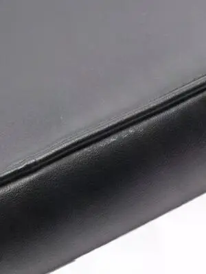 Burberry Striped-trim Leather Belt Bag