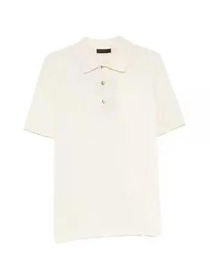 OUTFIT Fine-knit Short-sleeve Polo Shirt