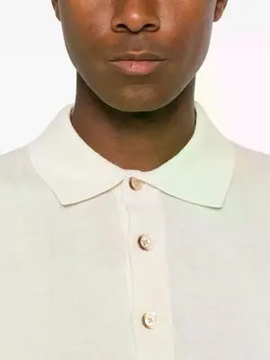 OUTFIT Fine-knit Short-sleeve Polo Shirt