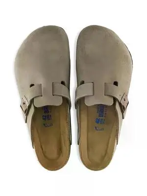 BIRKENSTOCK Boston Suede Mules