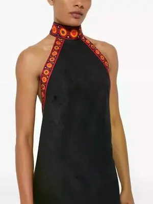 Emilio Pucci Halterneck Cotton Dress