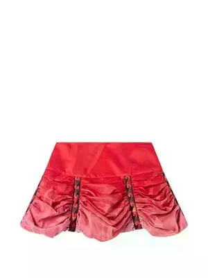 Emilio Pucci Marmo Gradient-print Ramie Balloon Skirt