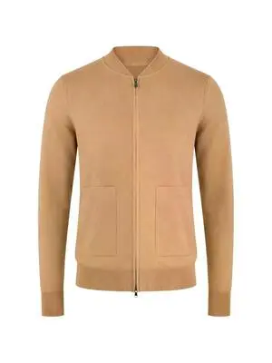 FILIPPO DE LAURENTIIS Zip-up Knitted Bomber Jacket