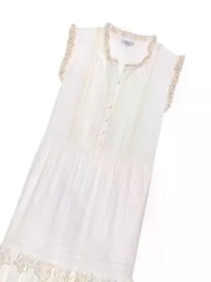 Rails Embroidered Tiered Midi Dress