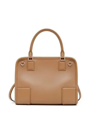 Loewe Amazona 180 Small Leather Handbag - Brown