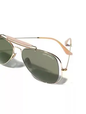 Dolce & Gabbana Pilot Frame Sunglasses