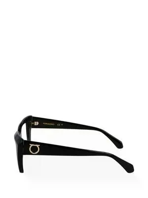 FERRAGAMO Gancini Square-frame Glasses