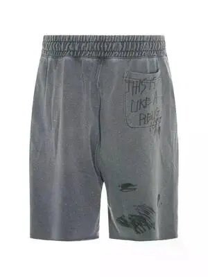 PALY Graphic Print Drawstring Shorts