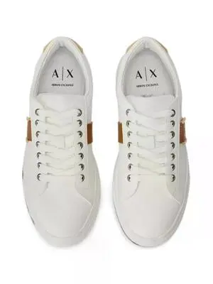 Armani Exchange Logo Plaque Sneakers
