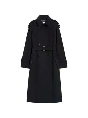 Max Mara Certo Double-breasted Trench Coat - Blue