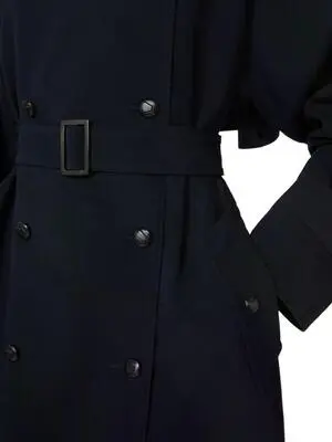 Max Mara Certo Double-breasted Trench Coat - Blue