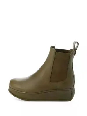 FERRAGAMO Elasticated-panel Pull-tab Boots