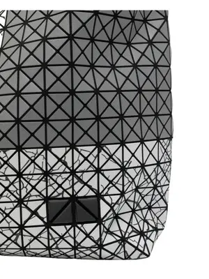 Issey Miyake Geometric Patterned Tote Bag