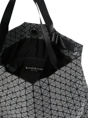 Issey Miyake Geometric Patterned Tote Bag