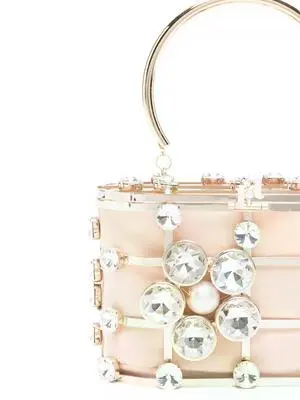 Rosantica Mini Holli Matera Crystal-embellished Tote Bag - Gold