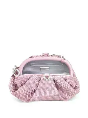 Judith Leiber Gemma Crystal-embellished Chain-link Tote Bag - Pink