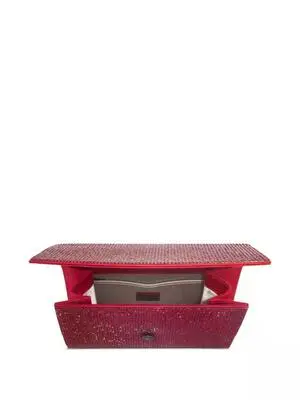 Judith Leiber Crystal-embellished Clutch Bag - Red