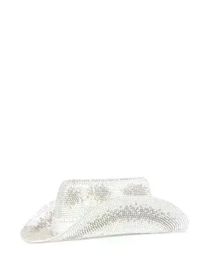 Judith Leiber Crystal Embellished Cowboy Hat Clutch