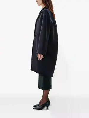 Another Tomorrow Wool Cocoon Coat