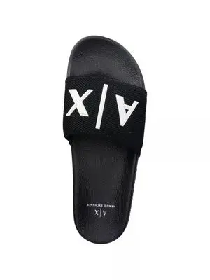Armani Exchange Logo Detail Slides