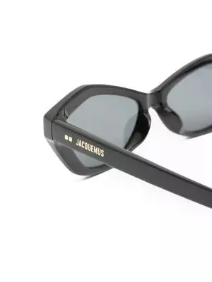 Jacquemus Geometric Frame Sunglasses