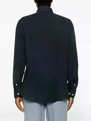 PROFUOMO Long-sleeve Spread-collar Shirt