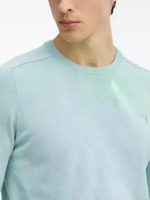 TRUSSARDI Embroidered Crew Neck Sweater