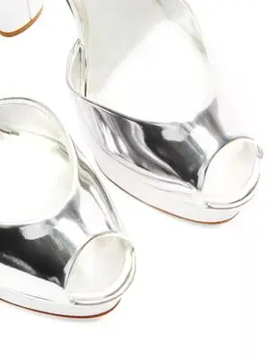 Casadei 140mm Platform Heeled Sandals