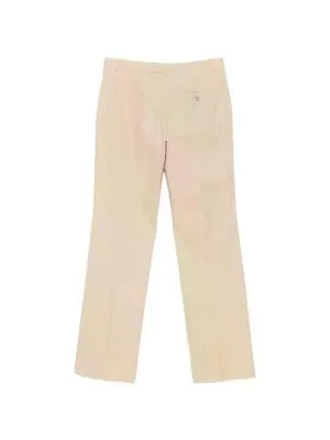 Miu Miu Beige Pressed Crease Trousers