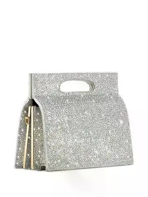 Tyler Ellis Mini Stella Crystal-embellished Tote Bag - Silver