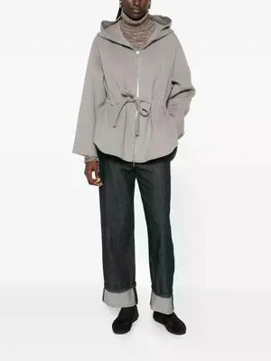 Max Mara Monia Hooded Belted Jacket
