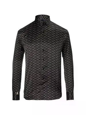 BILLIONAIRE Apple Gold Cut Long-sleeves Shirt