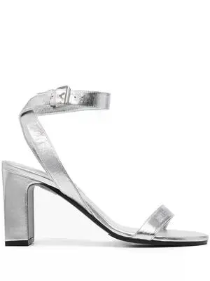 Balenciaga Metallic Sandals For Women